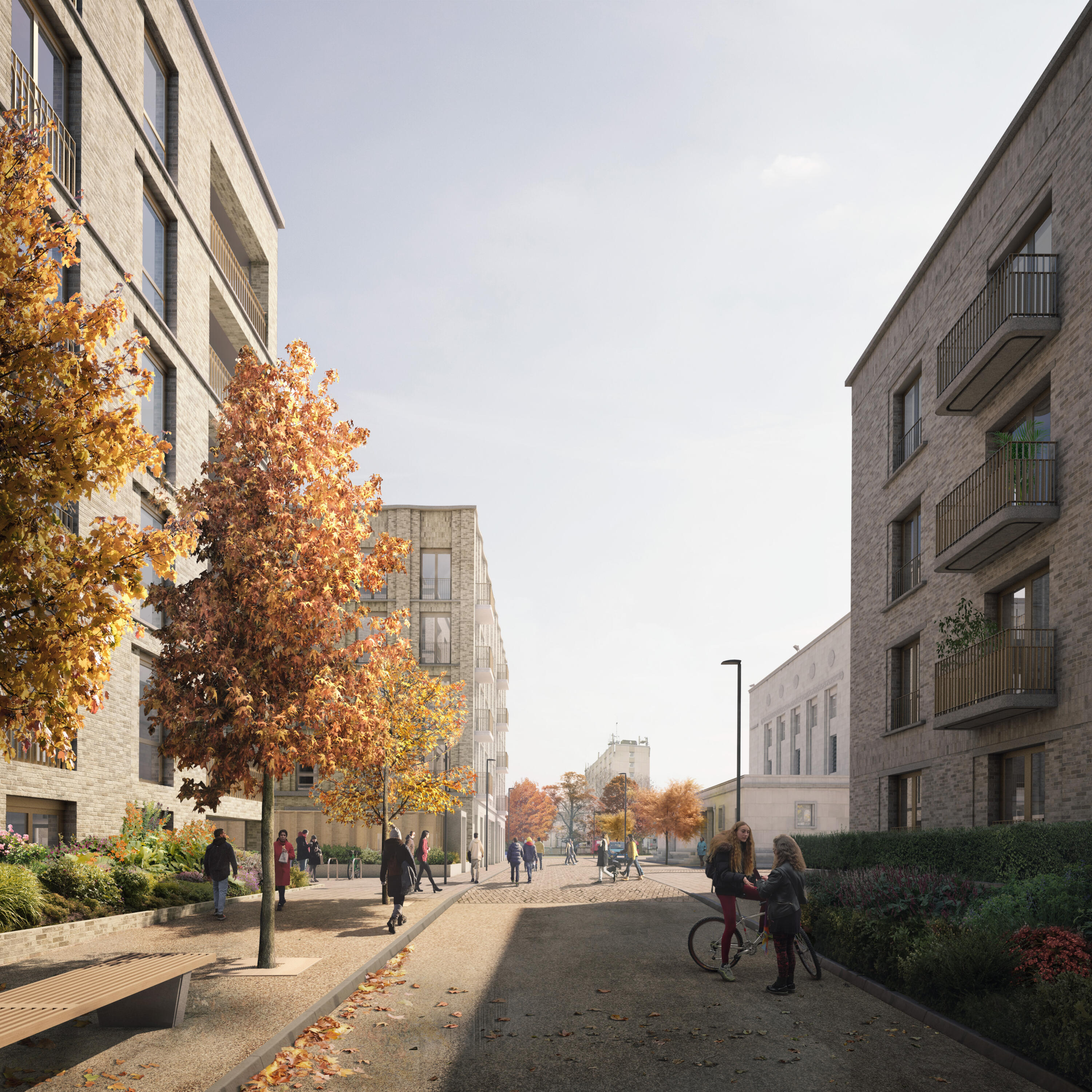 Waltham Forest Town Hall Masterplan – Gort Scott
